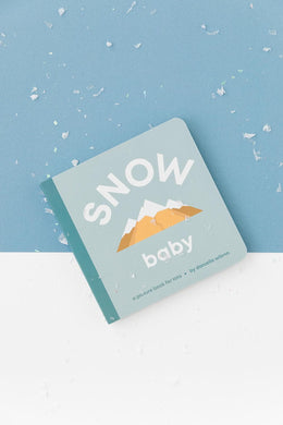 Baby Ski Book | Baby Snowboarding Book | Modern